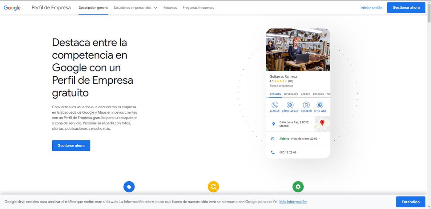 Qué es el Perfil de Empresa en Google y cómo funciona
